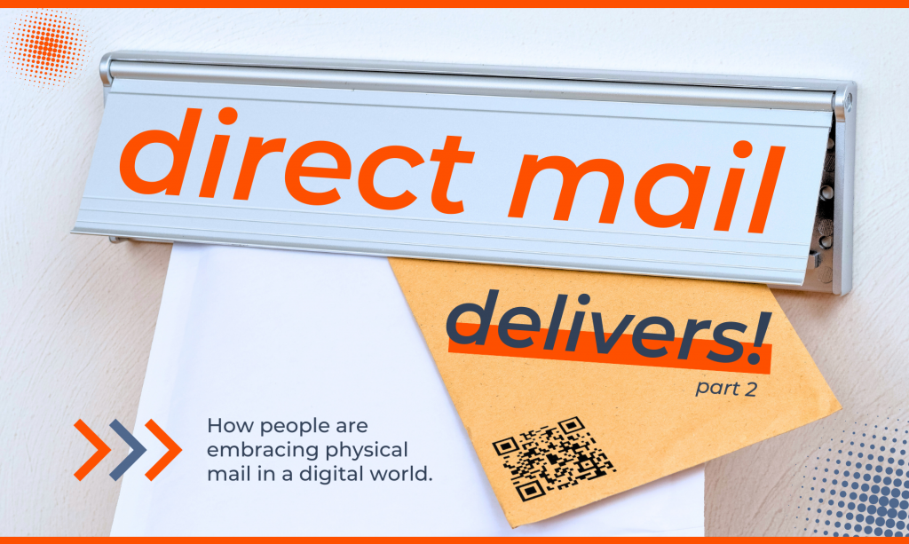 Direct Mail delivers results part 2 | KNP